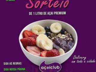 Açaí Club aus Biquinhas Speisekarte