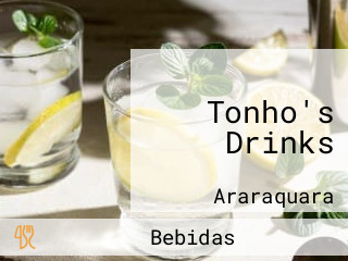 Tonho's Drinks en Araraquara Carta