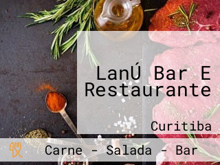 LanÚ Bar E Restaurante de Curitiba Carte